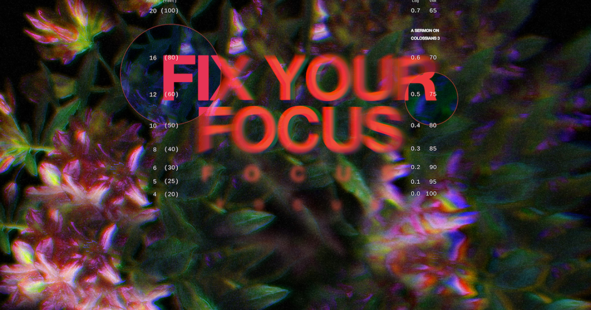 Cedarview Fix Your Focus